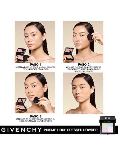 Polvo compacto traslúcido Givenchy Prisme Libre Polvo compacto 8