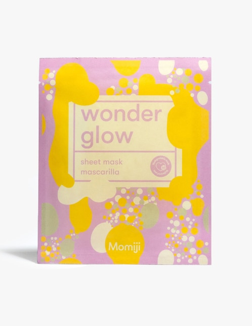Mascarilla facial Wonder glow mask para iluminar Momiji 1