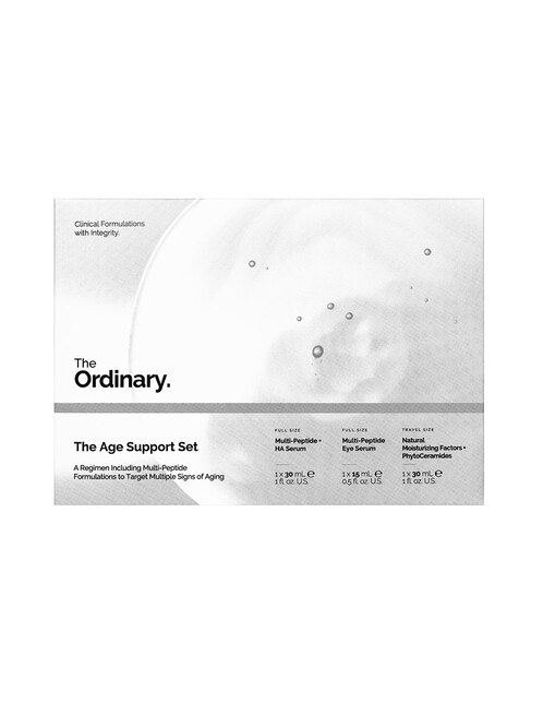Kit tratamiento facial The Age Support antiedad The Ordinary 2