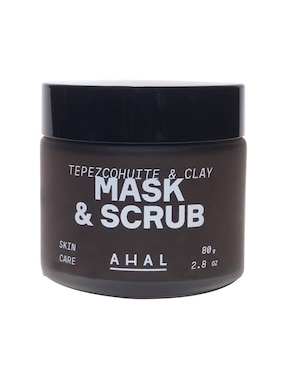 Exfoliante facial Tepezcohuite & Clay Mask&Scrub Ahal para todo tipo de ...